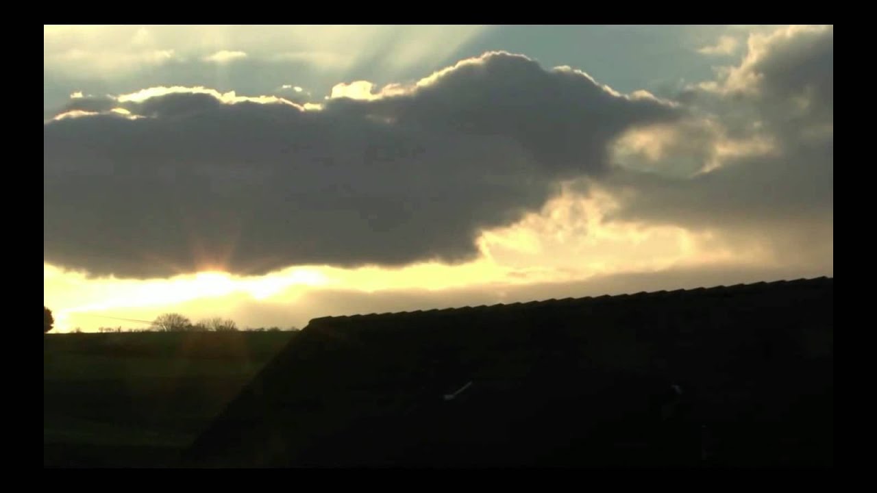 TWO SUNS setting in the Germany evening sky crazy sighting! - YouTube