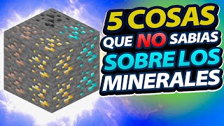 5 Cosas que NO SABIAS sobre los MINERALES DE MINECRAFT | Doovi
