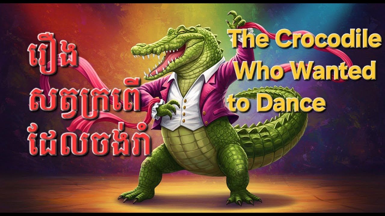 រឿង សត្វក្រពើដែលចង់រាំ, The Crocodile Who Wanted to Dance - YouTube