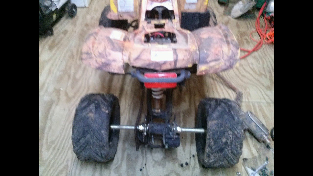 Part 1. 4 wheeler 212 build. - YouTube