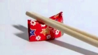 Chopstick Wrapper Origami