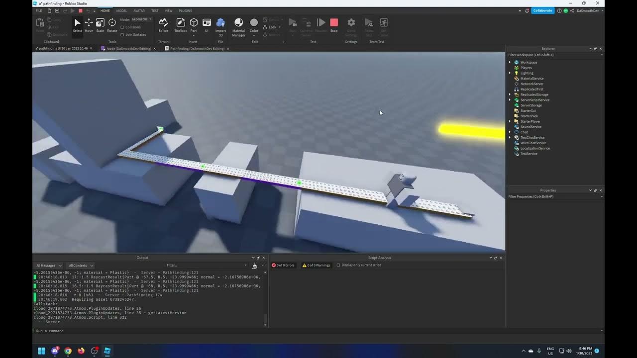 roblox custom pathfinding - YouTube