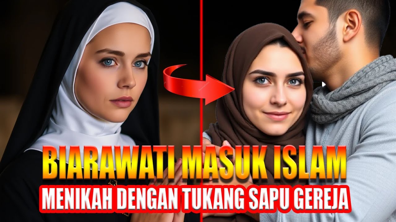 Kisah Nyata! Biarawati Masuk Islam dan Menikah Dengan Tukang Sapu Gereja - YouTube