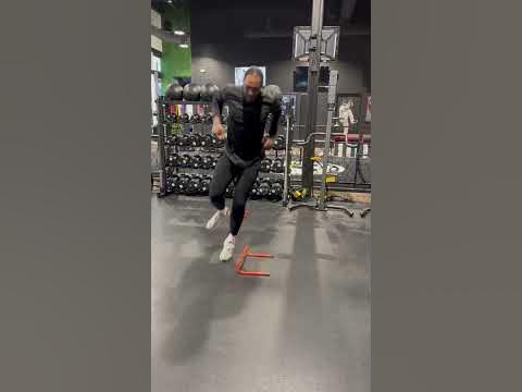 Single-Leg Lateral Hurdle Hops- great way to build strength and explosiveness - YouTube