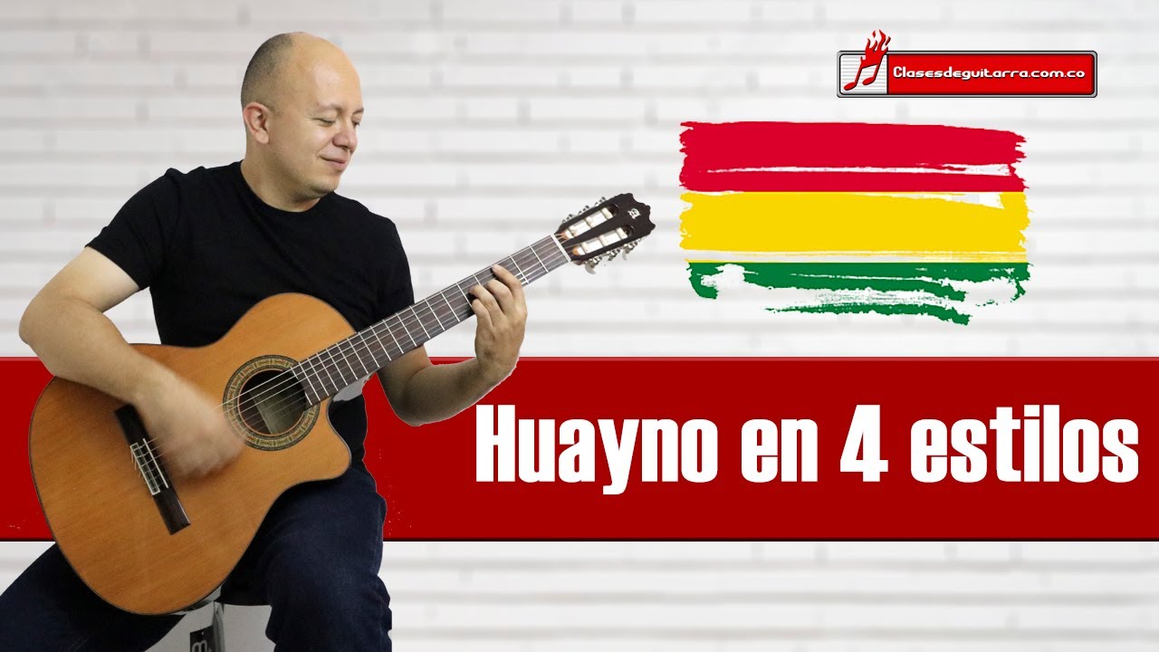 Como tocar Huayno de cuatro formas diferentes en guitarra - YouTube