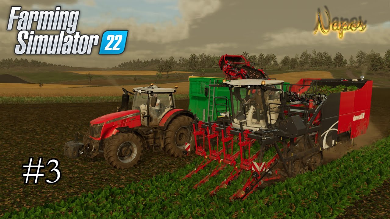 Harvesting the red beet! | Farming Simulator 22 Premium Expansion ...