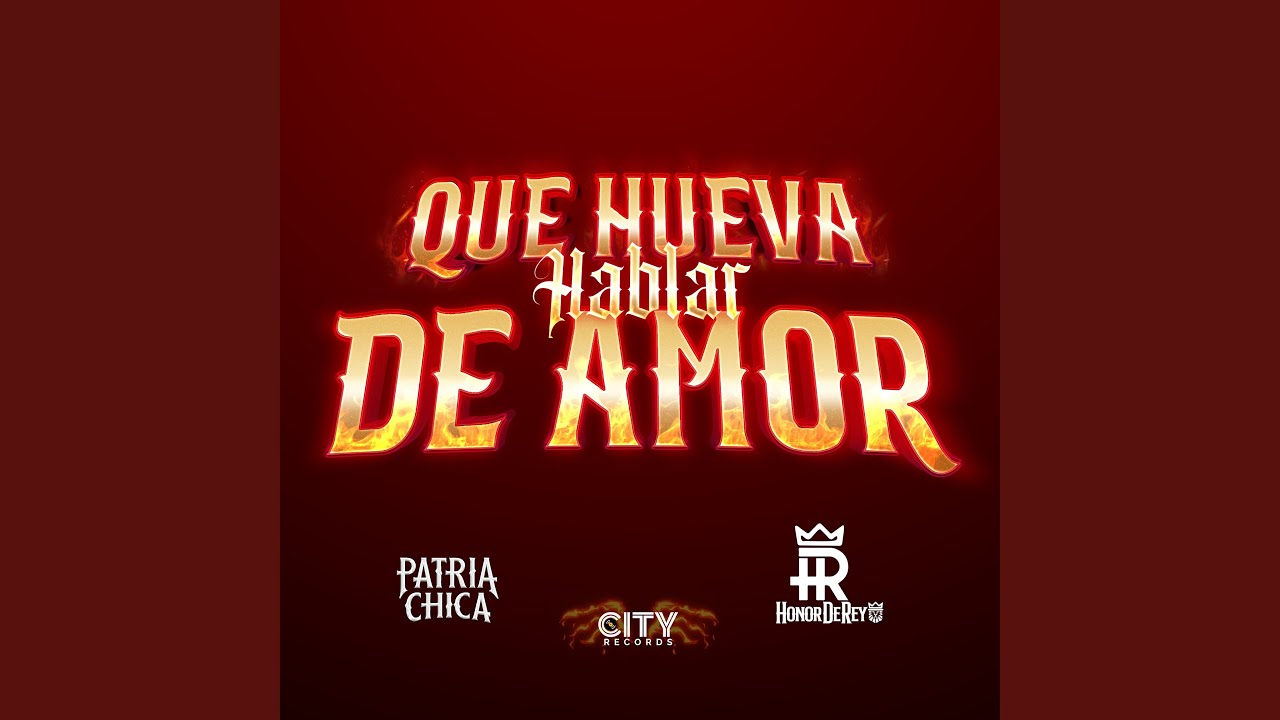 Que Hueva Hablar De Amor - YouTube