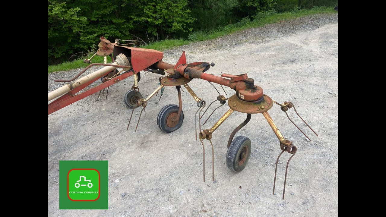 FARR CENTIPEDE HAY RAKE TEDDER TURNER SOLD BY www.catlowdycarriages.com ...