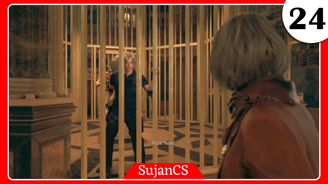 Leon is Trapped in Prison | Resident Evil 4 Remake Gameplay #24 - YouTube