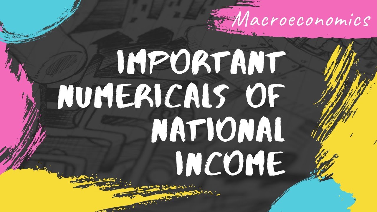 Part 11 | Important practical questions | National Income | class 12 ...