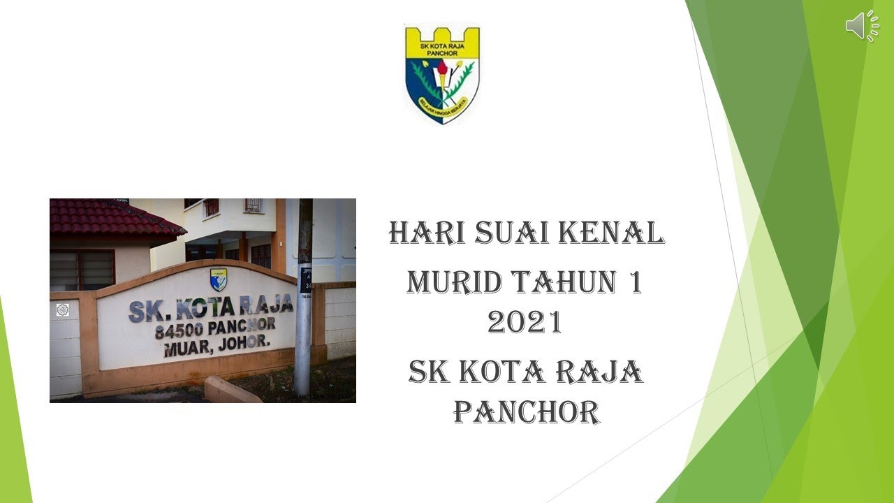 Welcome Tahun 1 2021 to SK Kota Raja - YouTube