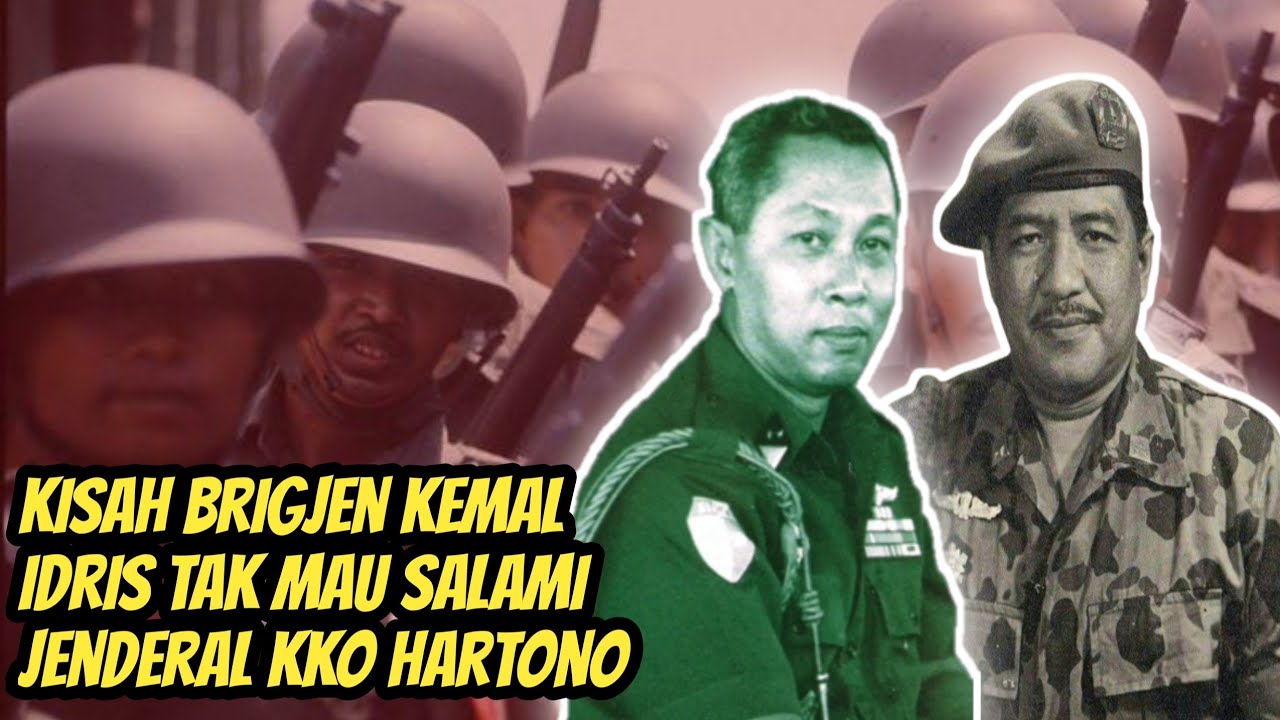 Rapat Tegang di Rumah Pak Nas, Brigjen Kemal Idris Tak Mau Salami Jenderal KKO Hartono - YouTube