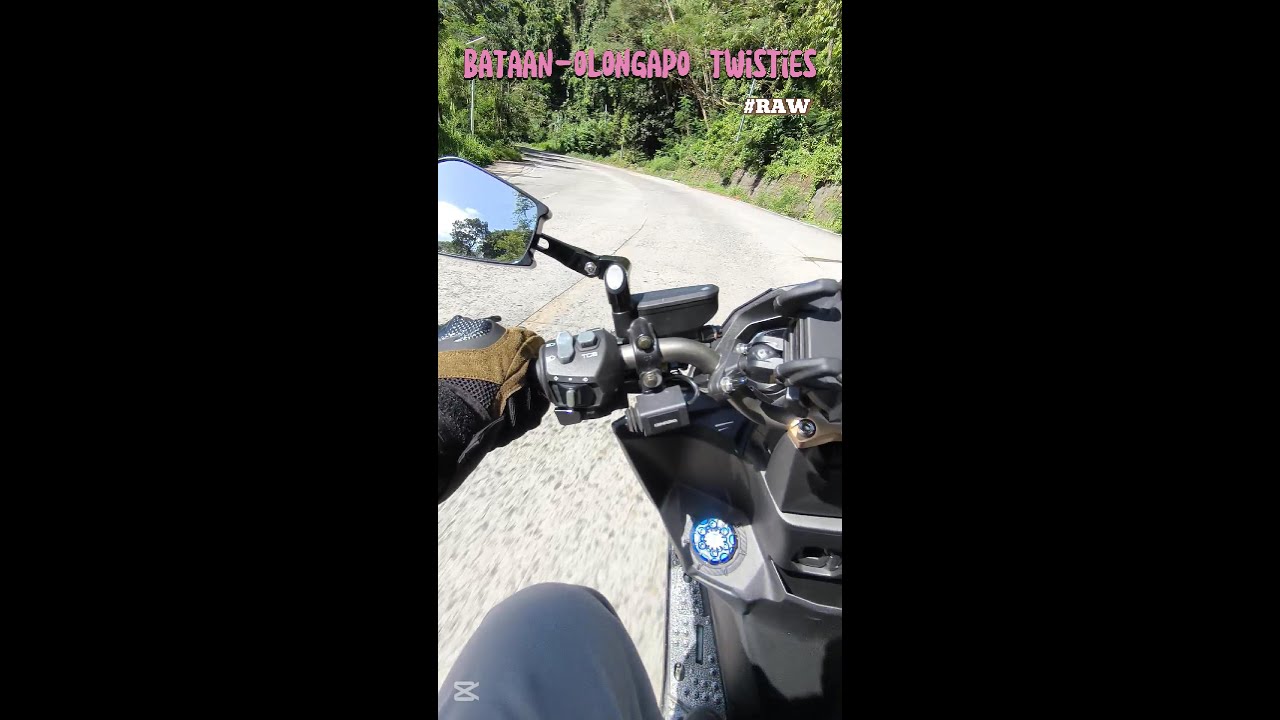 BENGKING SA BATAAN - OLONGAPO ROAD - KYMCO KRV MOTO 180 #raw - YouTube