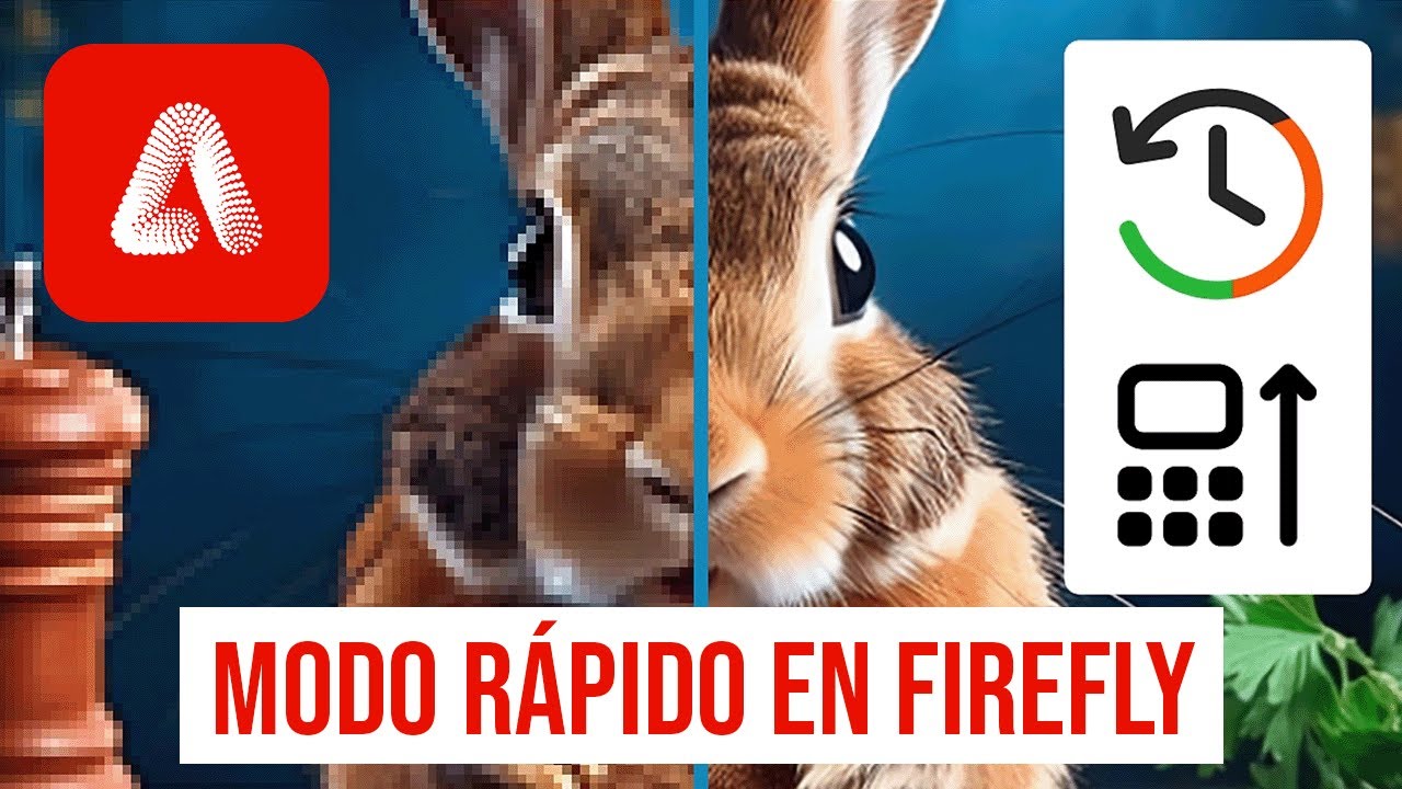 Modo rápido en Adobe Firefly: acelera la creación de imágenes con IA - YouTube