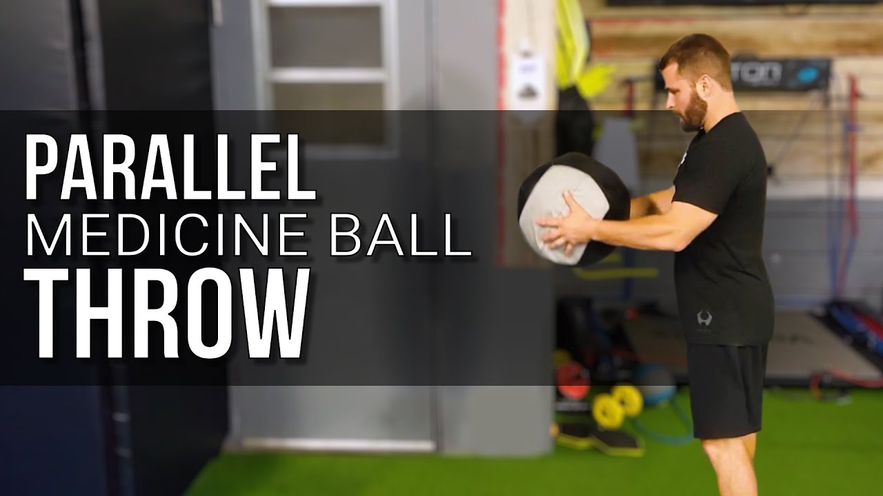 Parallel Medicine Ball Throw - YouTube