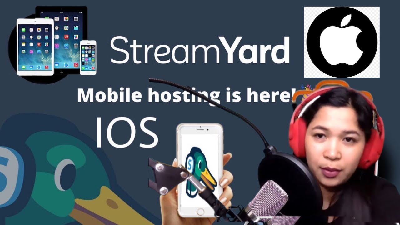 How to use Streamyard on mobile phone iphone/ipad | Soxcy P - YouTube