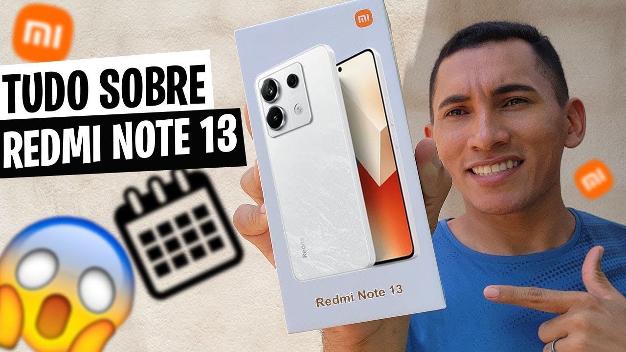 OFICIAL 😎 REDMI NOTE 13 CHEGA 21 DE SETEMBRO - SAIBA TUDO - YouTube
