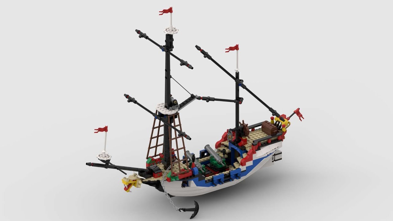 Lego Moc Remake 6280/ 6291 Armada v2.0 - YouTube