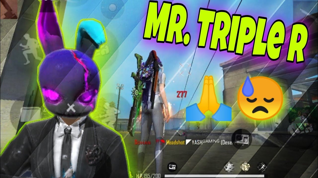 ff highlights√ | Mr triple r 🙏😓 - YouTube