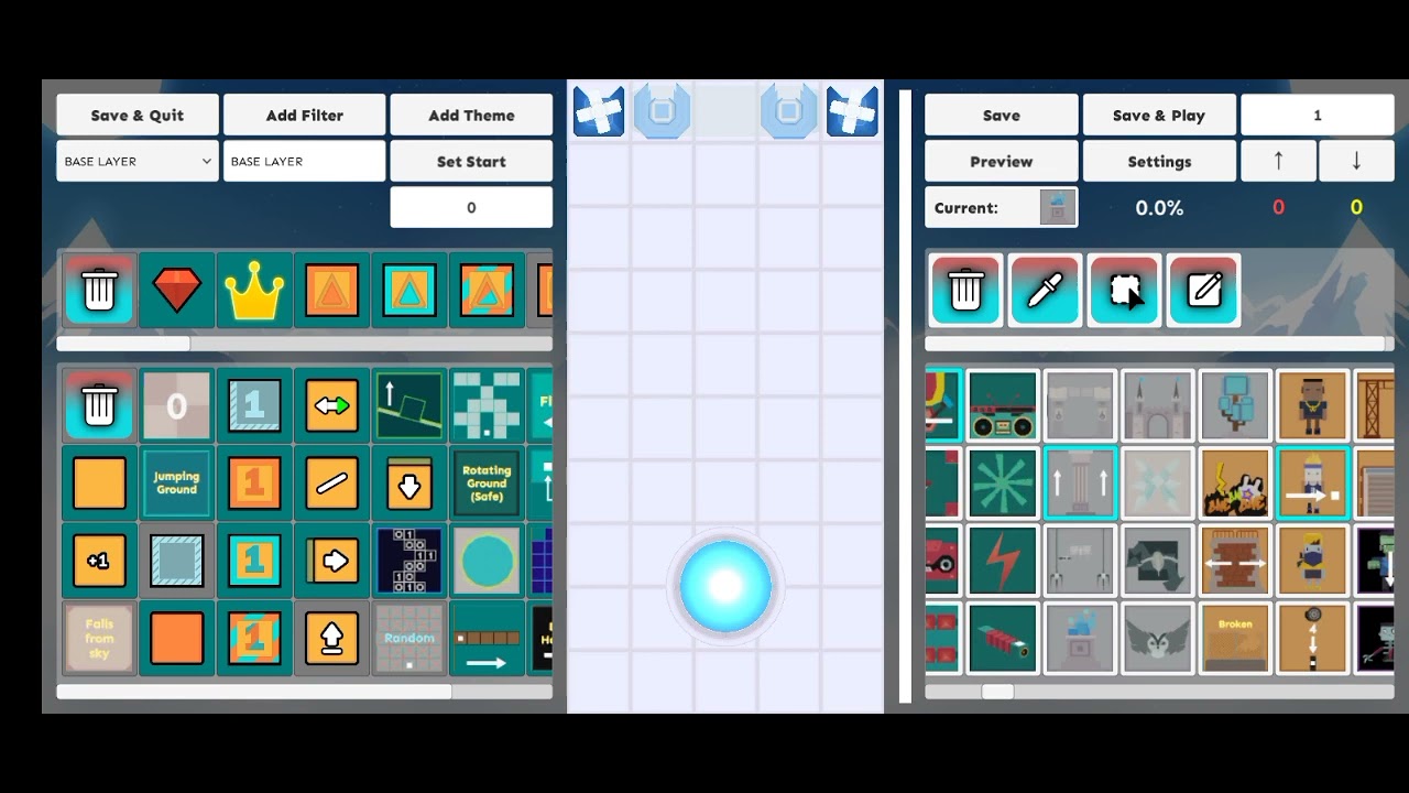 Rolling Sky Remake Home Theme and Texture Tomorrow - YouTube
