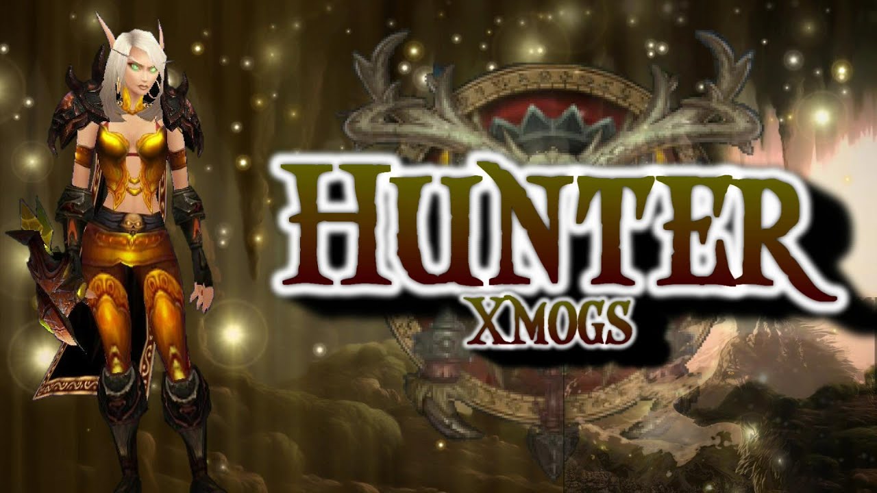 Hunter Transmogs - Gold Digger Xmog Set - YouTube