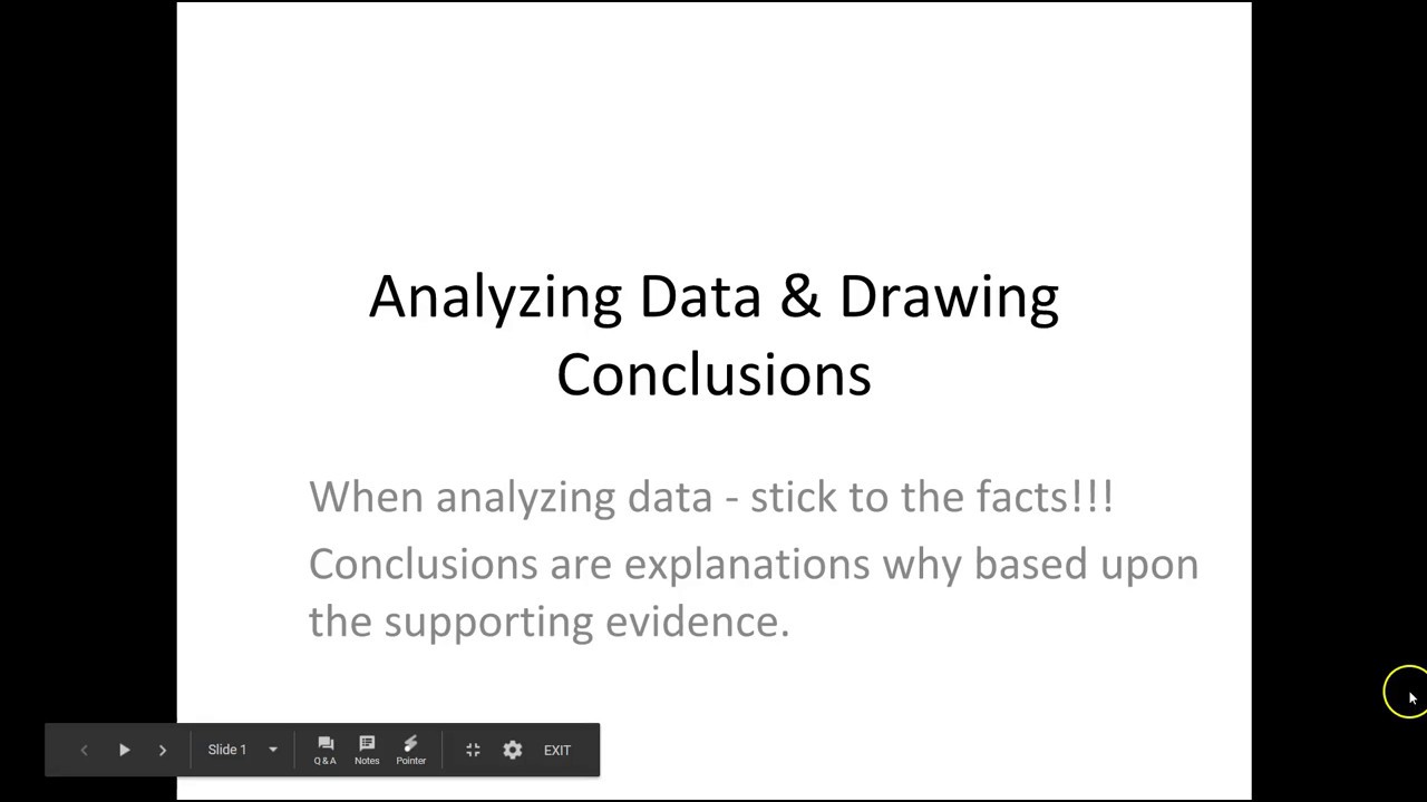 Analysis and Conclusion Writing - AHS Style - YouTube