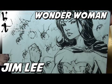 Jim Lee - Wonder Woman Draw Along