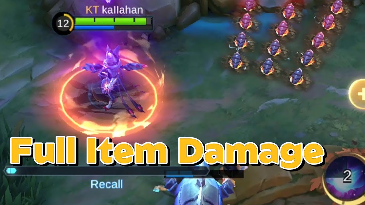 Zhask Spell Inspire Full Item Damage, Gass Membantu Tim Meratakan Lane ...