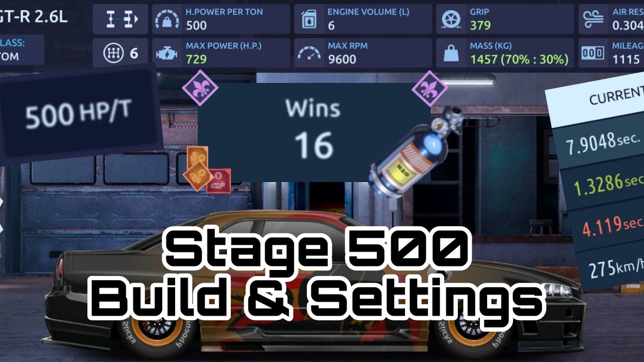 BG | Stage 500 Build & Settings | 7.8988 - YouTube