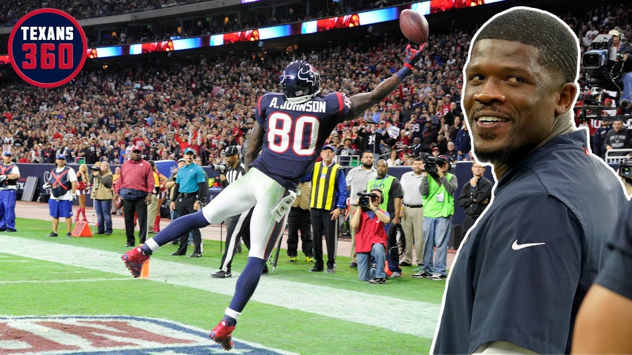 Andre Johnson's most ICONIC moments + more | Houston Texans 360 - YouTube