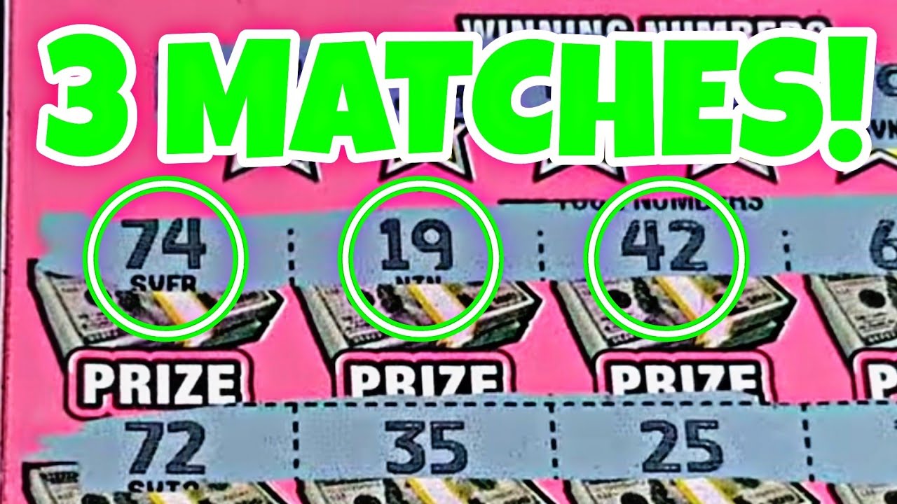 I spent $440 on scratch off lottery tickets and HIT 3 MATCHES! - YouTube