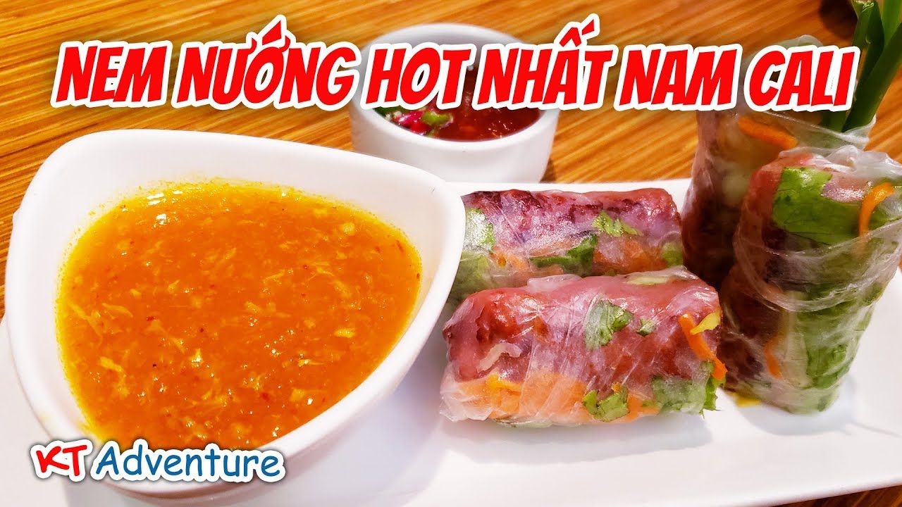 NEM NƯỚNG BRODARD - Bún Cá - Bánh Canh Cua [ Pork Spring Rolls ] KT ...