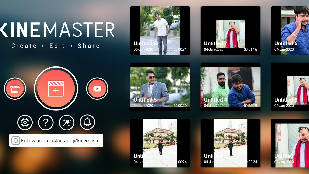 Kine master photo editer - YouTube