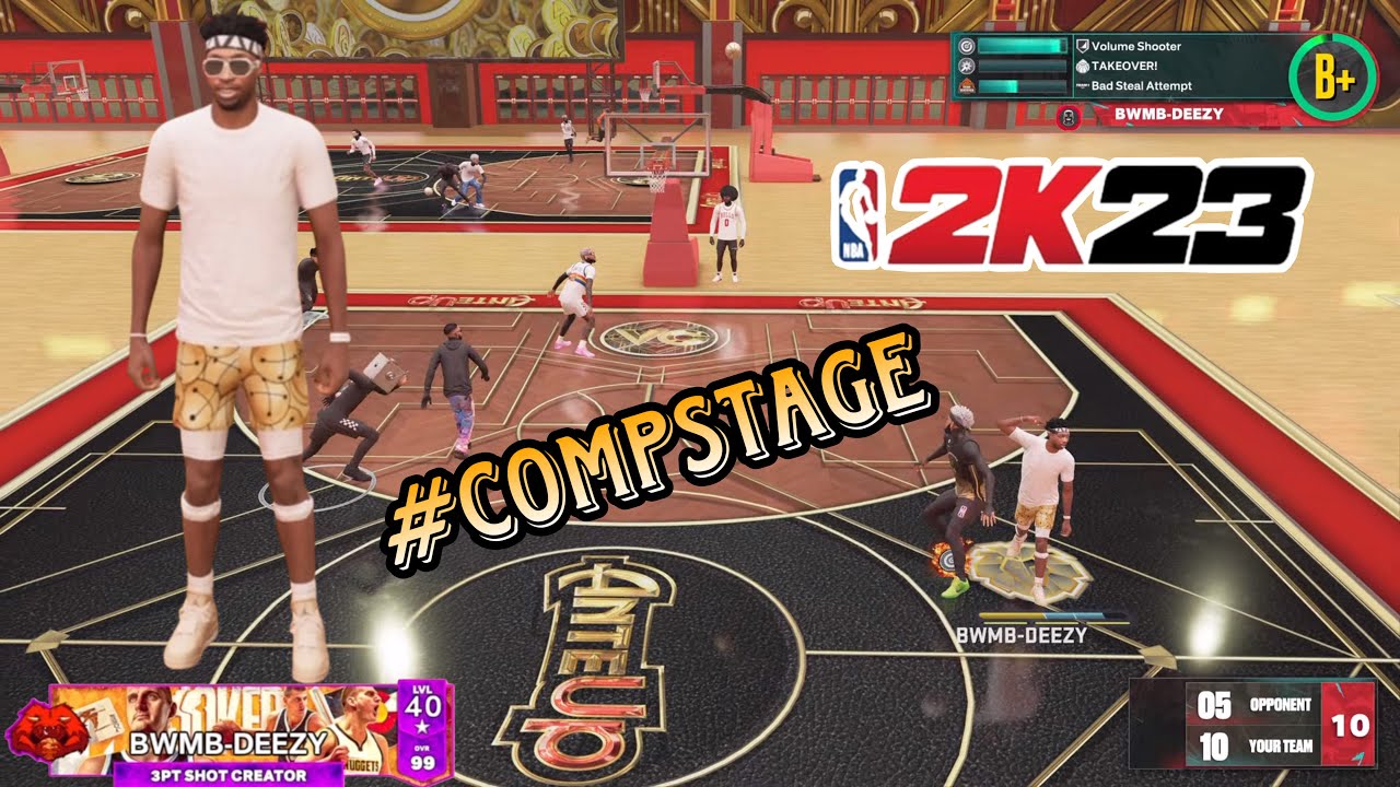 I CANT BE GUARDED in the COMP STAGE on NBA 2K23 Next Gen! 2.5k VC ISO ...