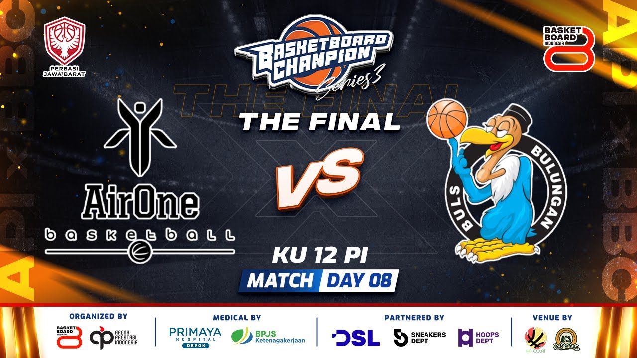 🔴 D8 | THE FINAL [ Match 2 ] AIRONE VS BULS BULUNGAN ( KU 12 PI ) 🏅 ...