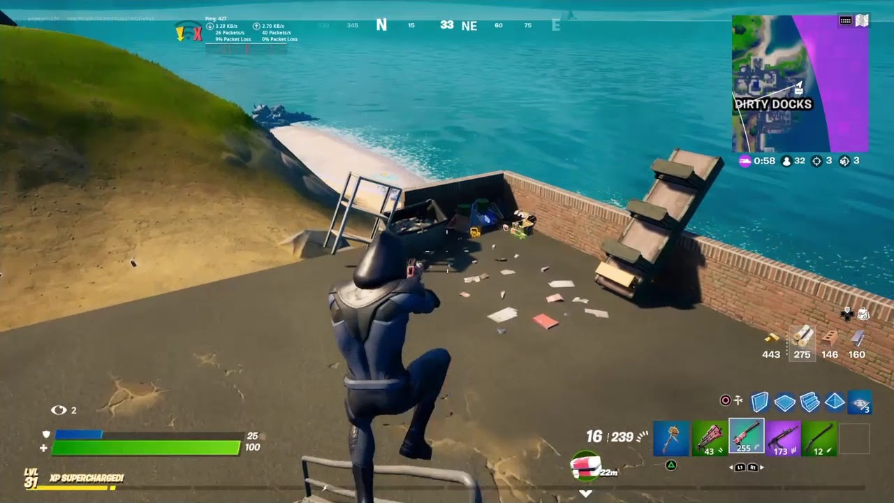 NEW fotnite shadow tracker pistol showcase *OP* - YouTube
