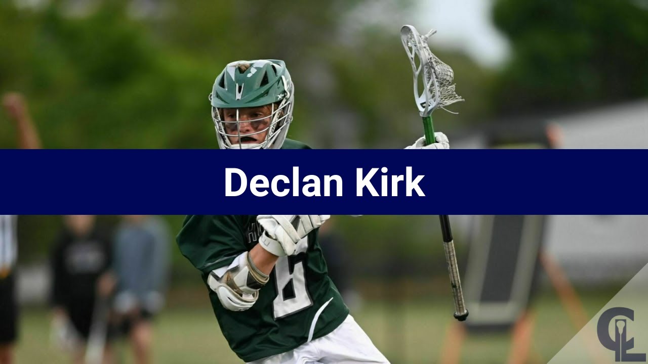 Declan Kirk Lacrosse Highlights | MA 2023 | Mid - YouTube