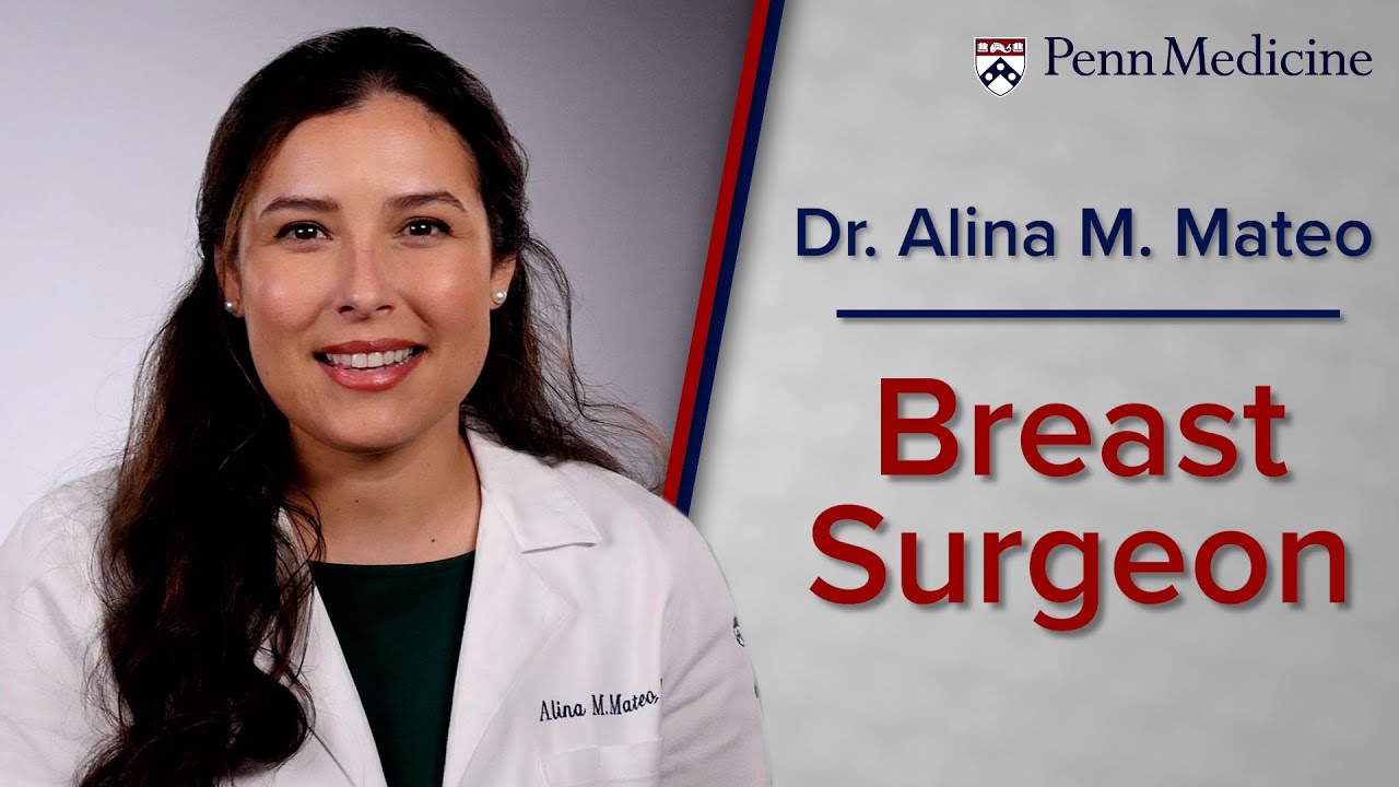 Breast Cancer Surgeon Alina M. Mateo, MD, MS - YouTube