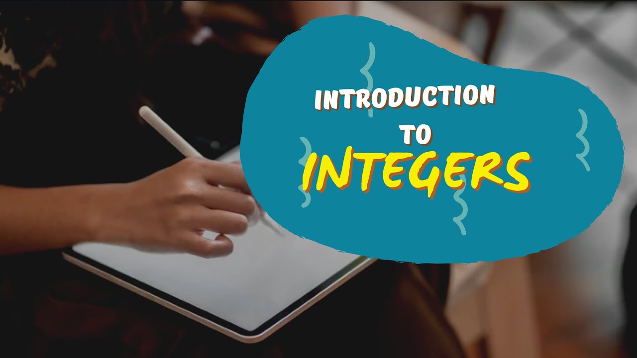 BASICS OF INTEGERS (1 of 5 _introduction of integers) - YouTube