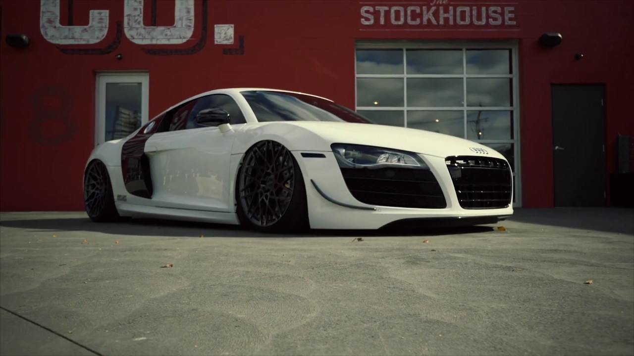 Audi R8 on Air Suspension - YouTube