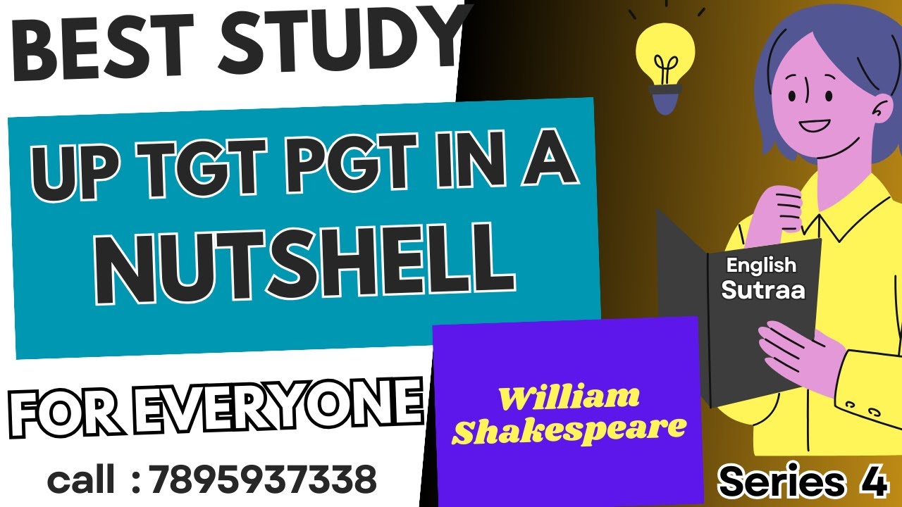 UP TGT PGT IN A NUTSHELL Series 4 I Preparing for UP TGT PGT ENGLISH ...