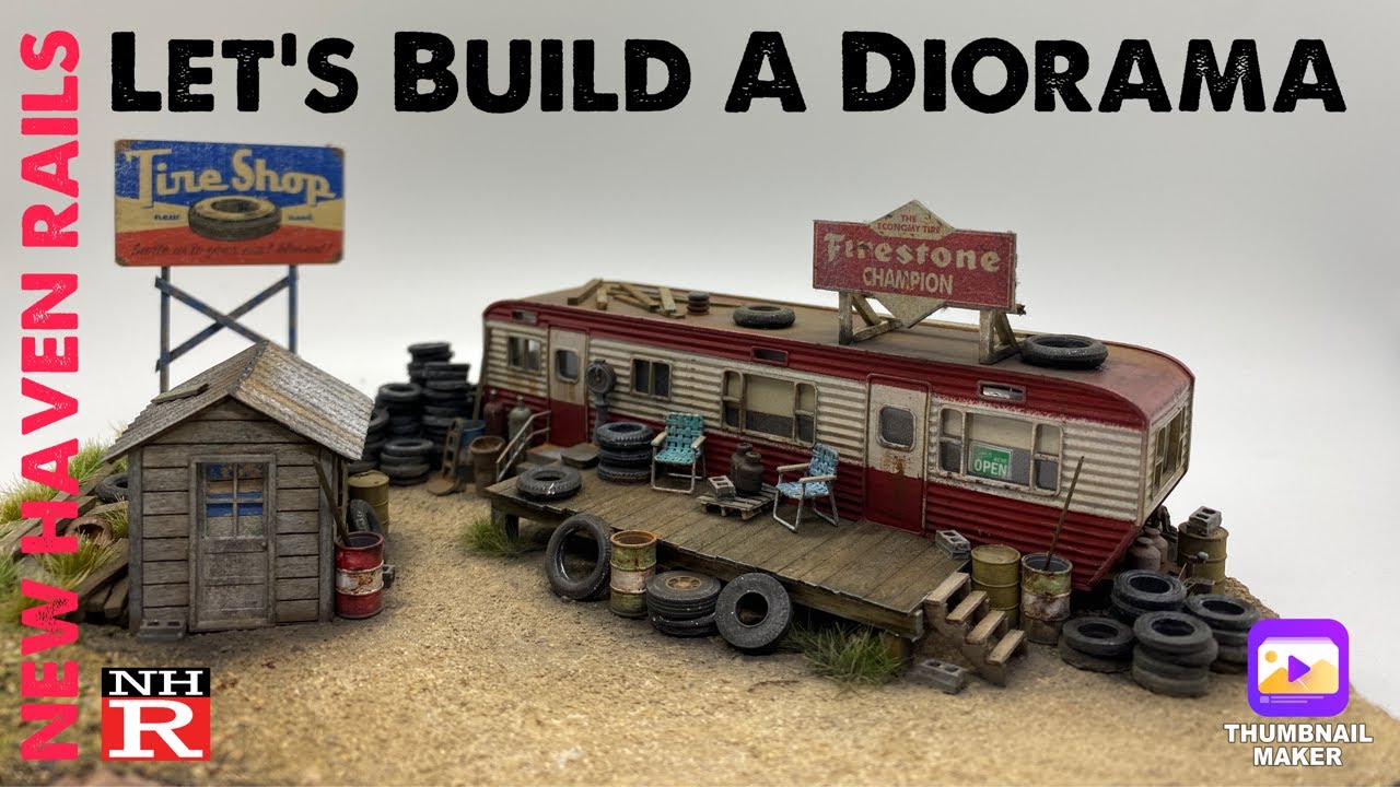 Lets Build a Diorama - YouTube