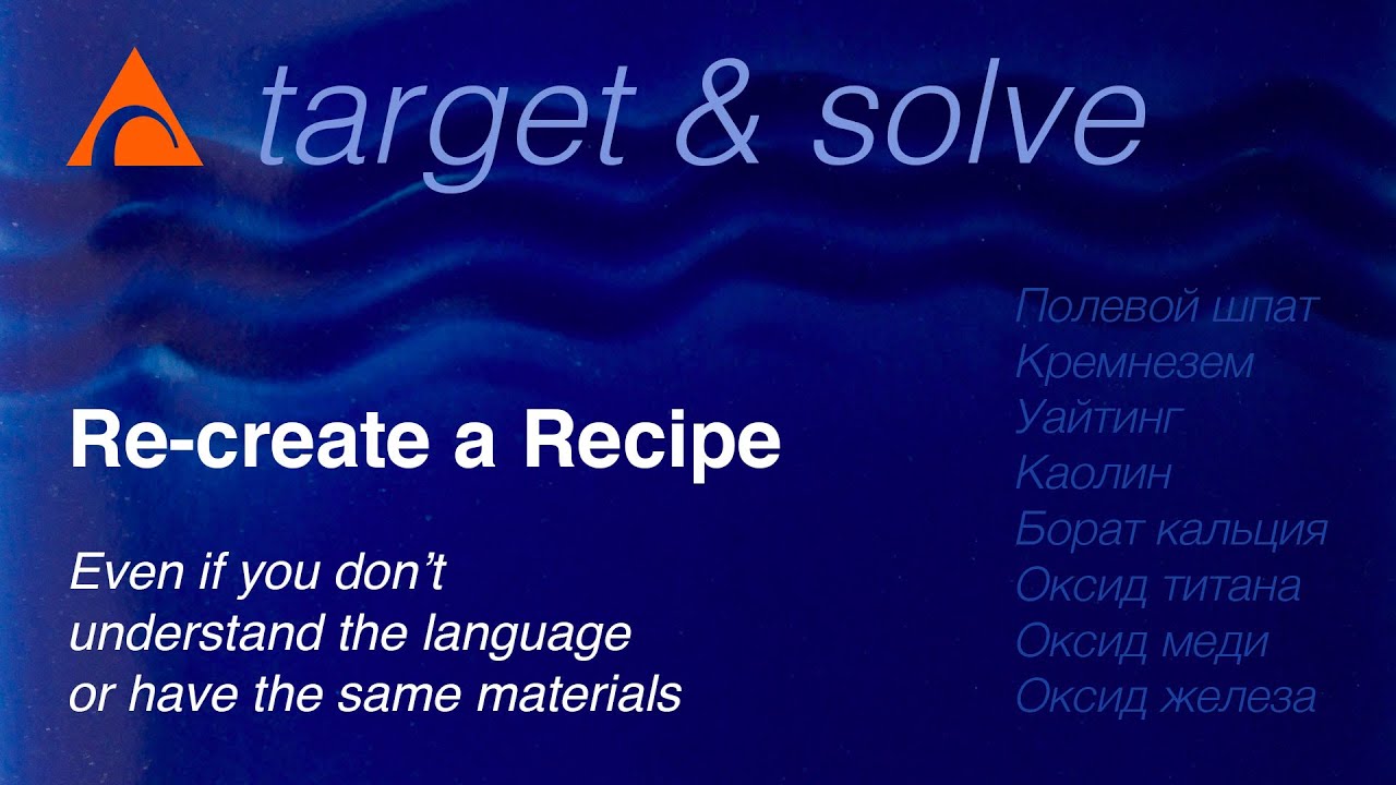Target & Solve: Re-create a recipe in another language - YouTube