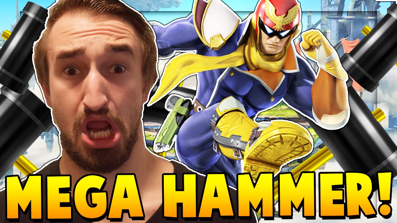 MEGA Hammer ONLY Challenge Super Smash Bros Wii U - YouTube