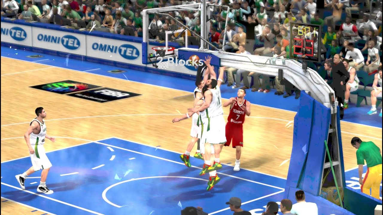 Kleiza going Krazy (FIBA 2k11) - YouTube