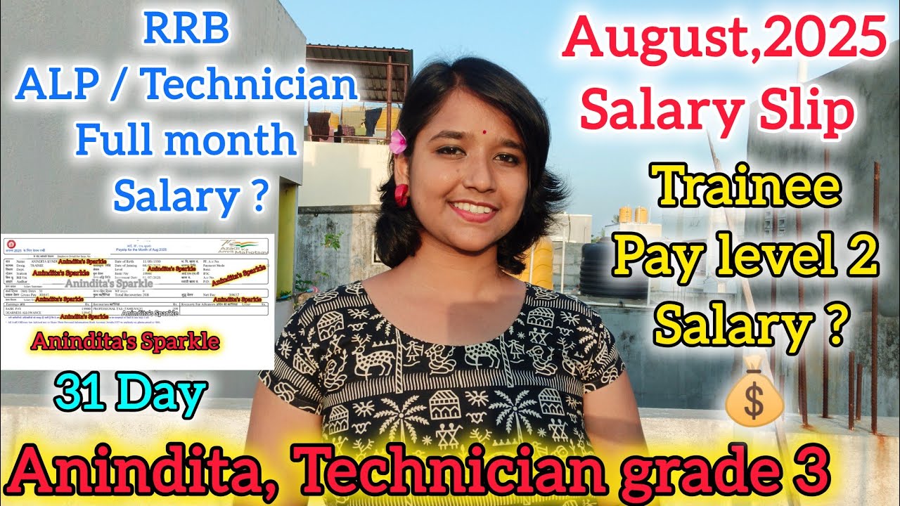 Alp/Technician Grade 3 Training Periods Salary 💰 in Hindi Language ...