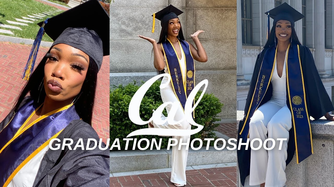 COME WITH ME TO TAKE MY GRADUATION PHOTOS | UC BERKELEY - YouTube