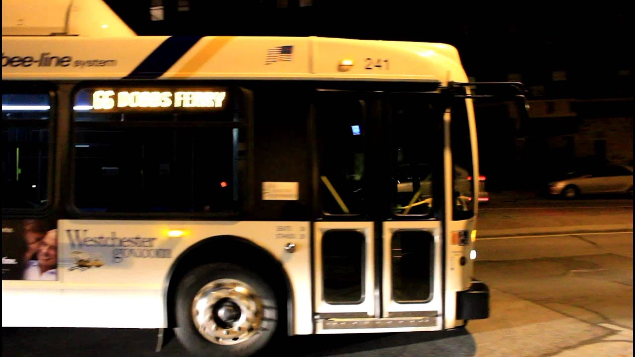 Bee-Line Bus: Route 60 / 61 / 66 Action in Larchmont, NY (AN460 / 40LFW ...