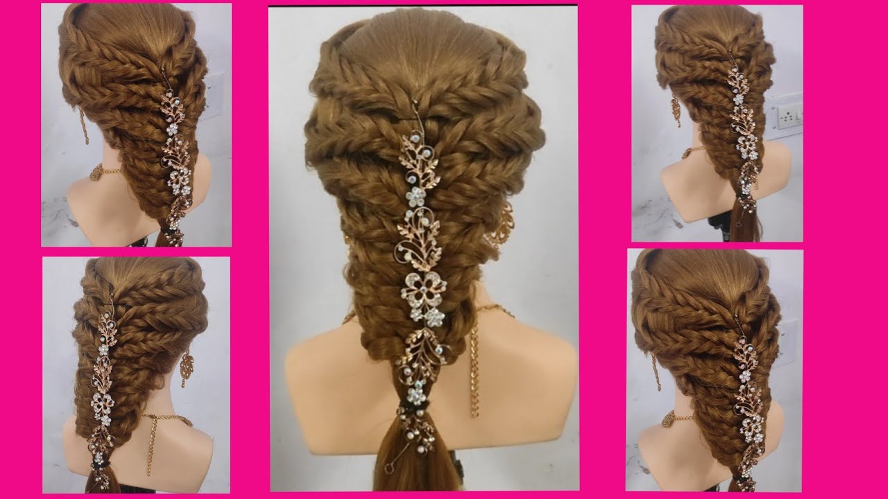 simple and easy haldi/ mehendi function hairstyle. #simple#hairstyle ...