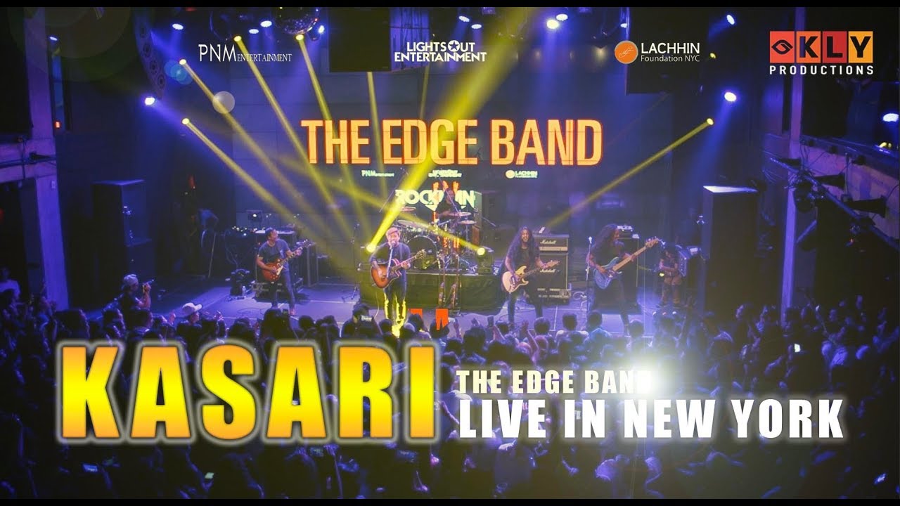 KASARI- THE EDGE BAND LIVE IN NEW YORK - ROCKMANCH - 2017 - YouTube